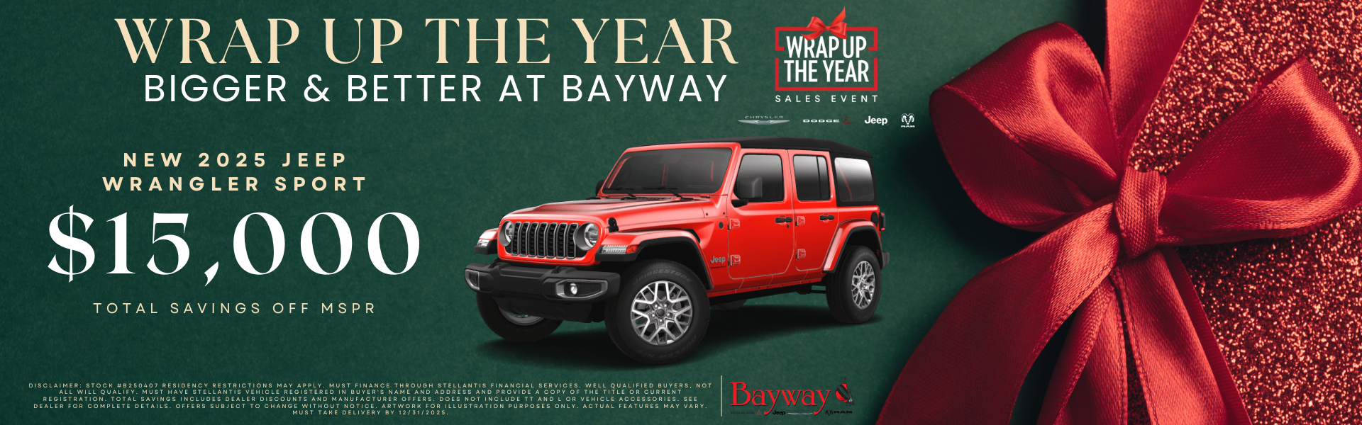 New & Used CDJR Cars | Bayway Chrysler Dodge Jeep RAM